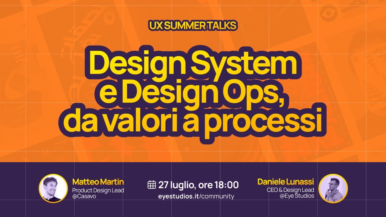 Design System e Design Ops, da valori a processi w/Matteo Martin - YouTube