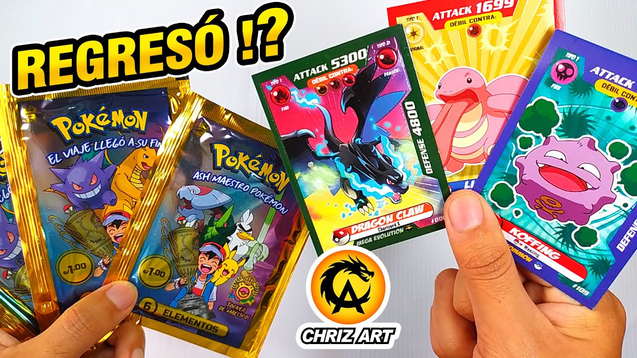 Regresaron las Cartas Pokemon Go 3 Reyes con Armables ? | CHRIZ ART ...