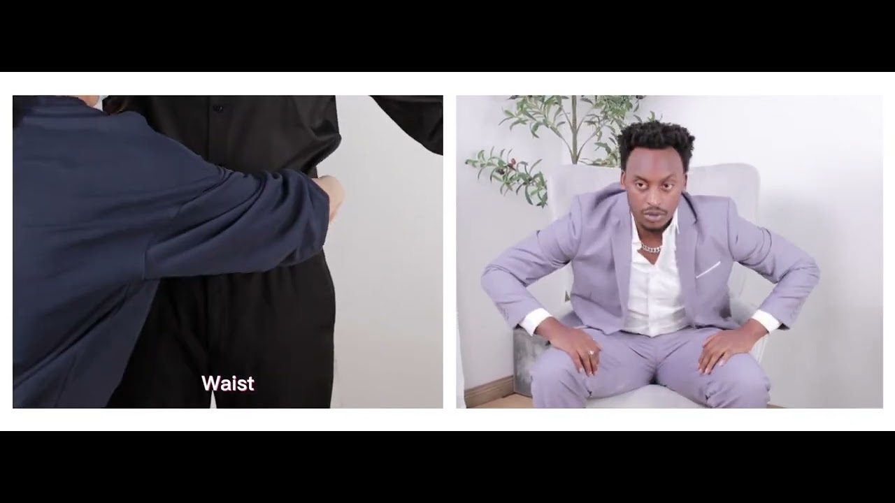 The guide to teach you how to measure your body for suit - YouTube