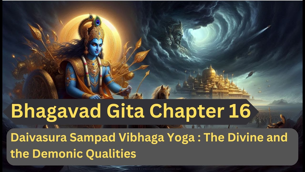 Bhagavad Gita Chapter 16 | The Divine and Demonic Qualities - YouTube