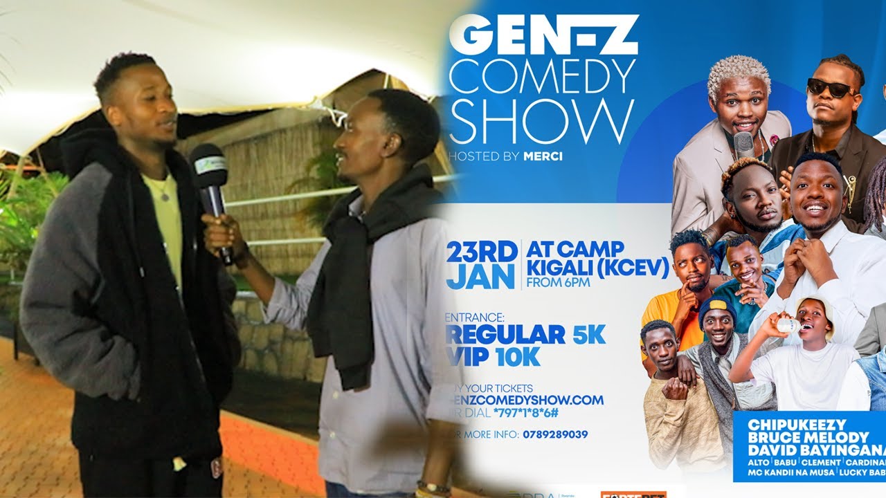 🔴LIVE muri Gen - z Comedy show Byiringiro Lague na we aje guseka - YouTube