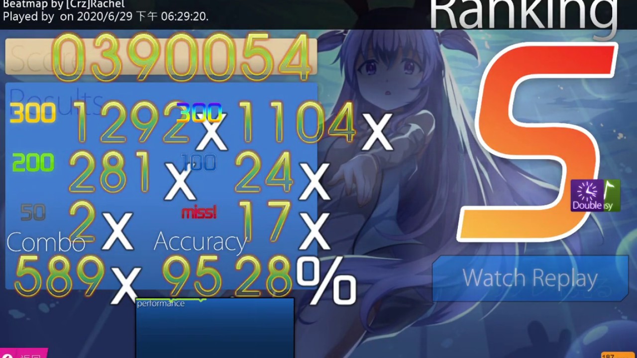 Jack Final map2 [1.5x] with EZ - osu mania - YouTube