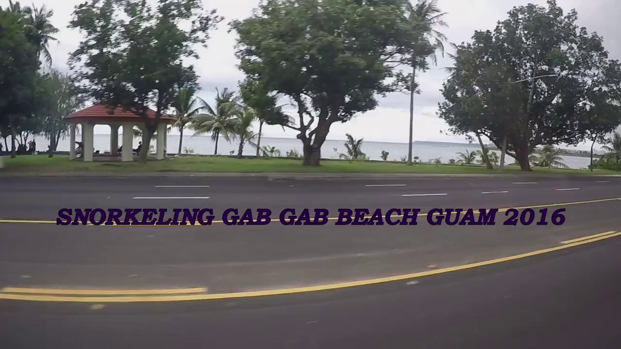 SNORKELING GAB GAB BEACH GUAM - YouTube