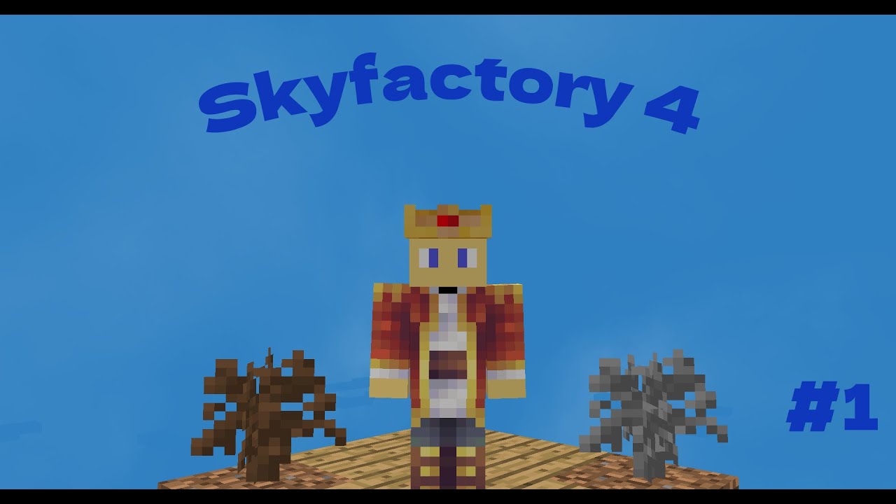 Start in Skyfactory 4 - Minecraft Skyfactory 4 #1 - YouTube