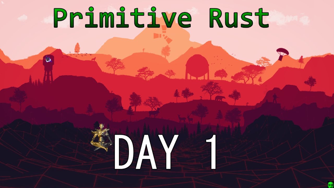 Primitive Rust Wipe Day 1 - YouTube