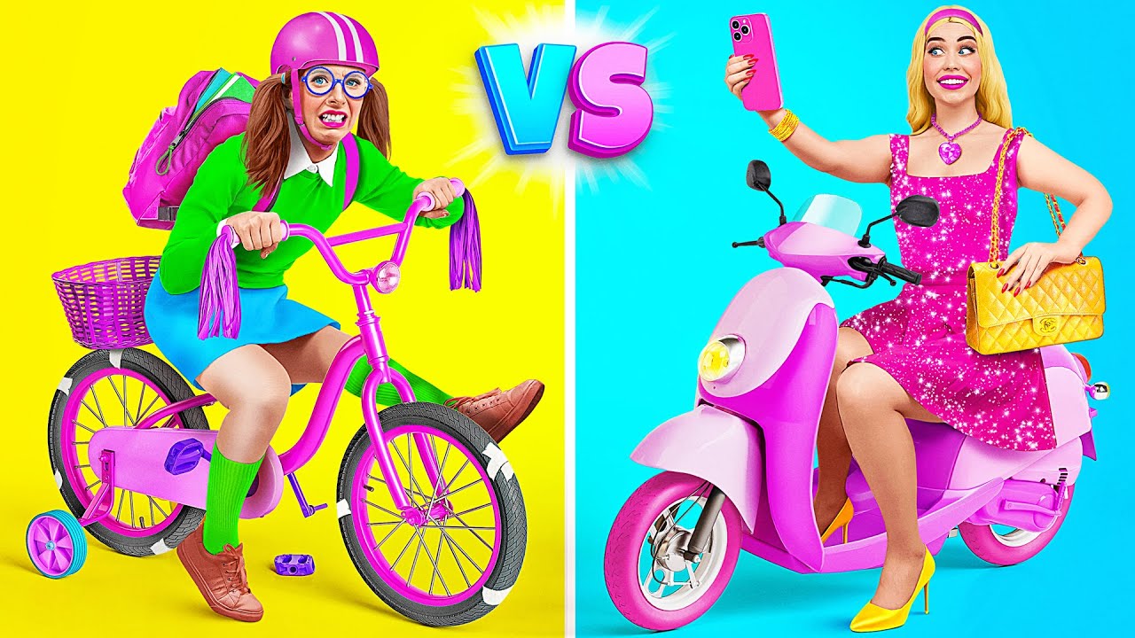 नर्ड से बार्बी तक | चरम बदलाव Multi DO - YouTube