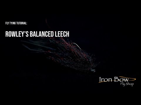 Fly Tying Tutorial: Rowley's Balanced Leech - YouTube