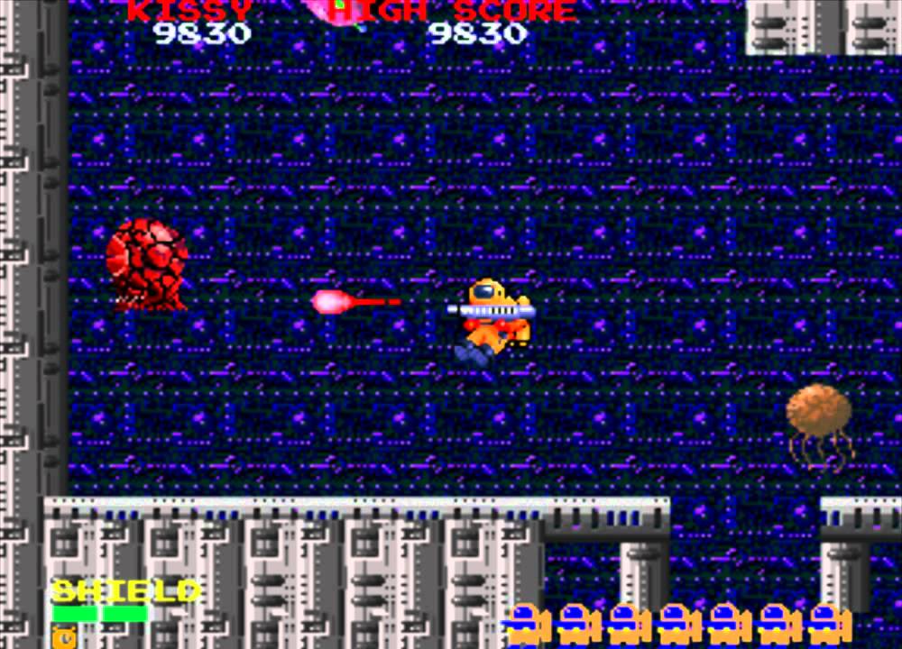 [AM] Baraduke / Alien Sector (Arcade) [HD] - Gameplay + Commentary ...