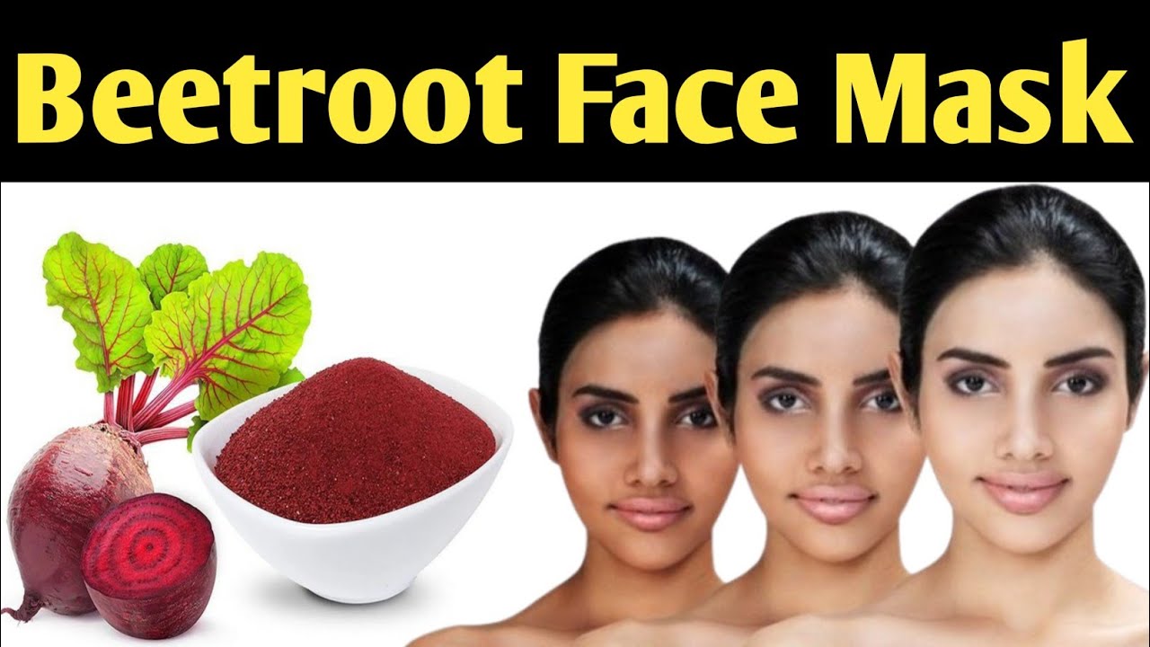 Beetroot Face Mask for Glowing Skin | Beetroot Face Pack At Home - YouTube