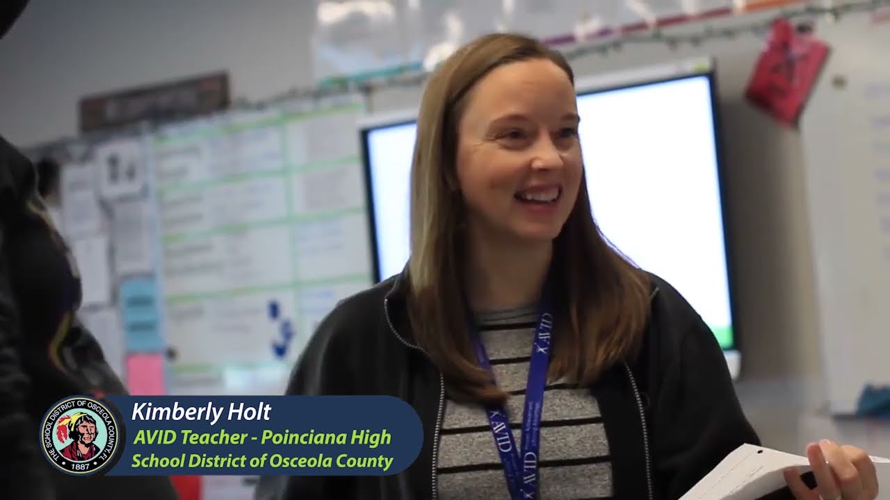Poinciana High School AVID Teacher Kimberly Holt Shares Her Passion for ...