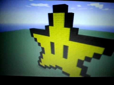 Minecraft: Mario Star Build - YouTube