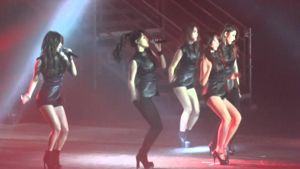 [Fancam] 120208 4minute - Mirror Mirror live at Music Bank in Paris ...
