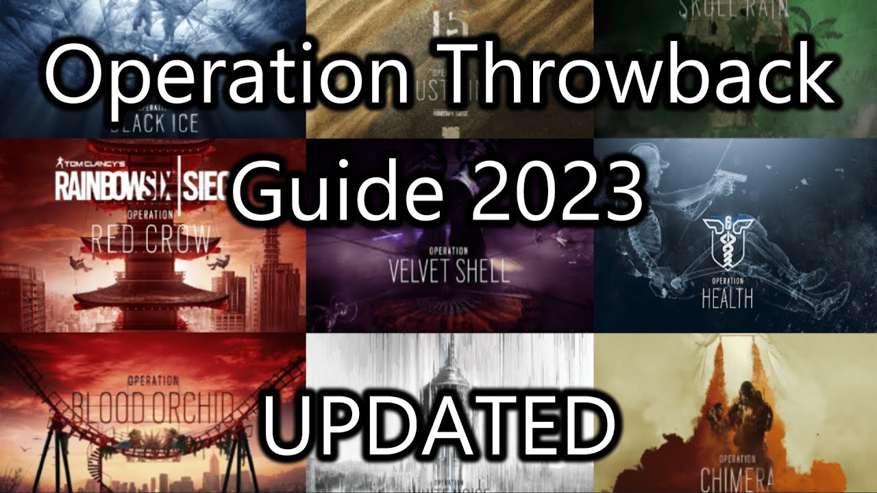 How To Play Old Siege (UPDATED) | Operation Throwback Guide - YouTube