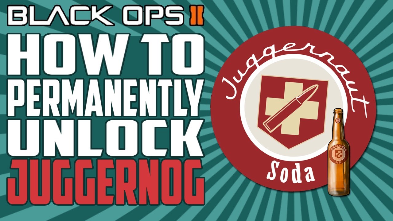 Black Ops 2 Secrets: New *Juggernog Pro* Perma Perk Tutorial! ( Tranzit ...