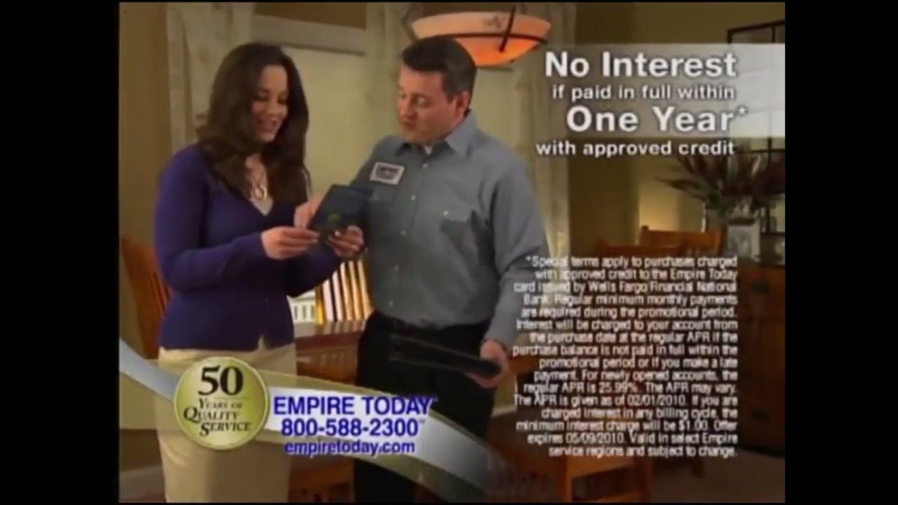 Empire Today Buy 1 Get 2 Free Sale Carpet Commercial 2010 - YouTube