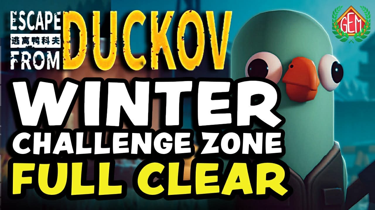 Escape from Duckov Winter Challenge Zone Full Walkthru - YouTube