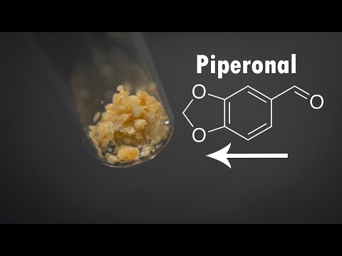 Turning black pepper into piperonal cause it smells better