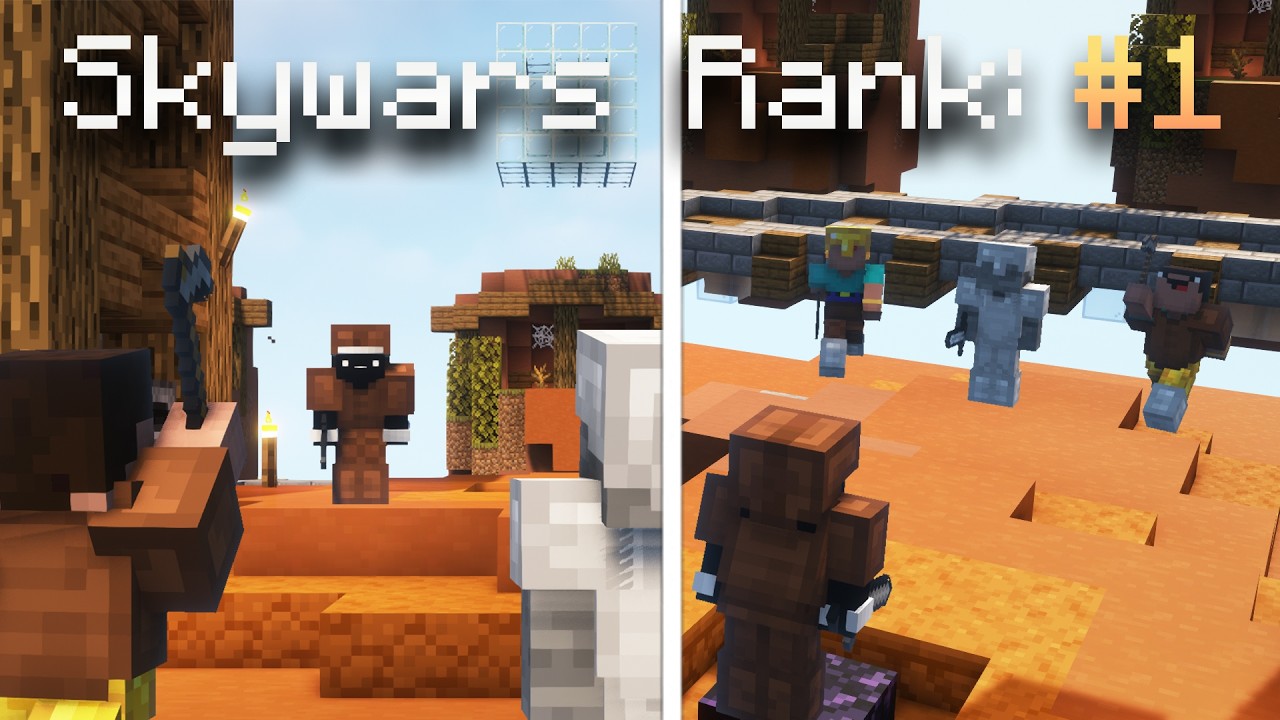BECOMING THE GREATEST SKYWARS PLAYER | Minecraft - YouTube