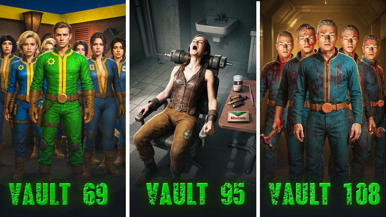 EVERY SINGLE Vault Experiment In Fallout Explained! - YouTube
