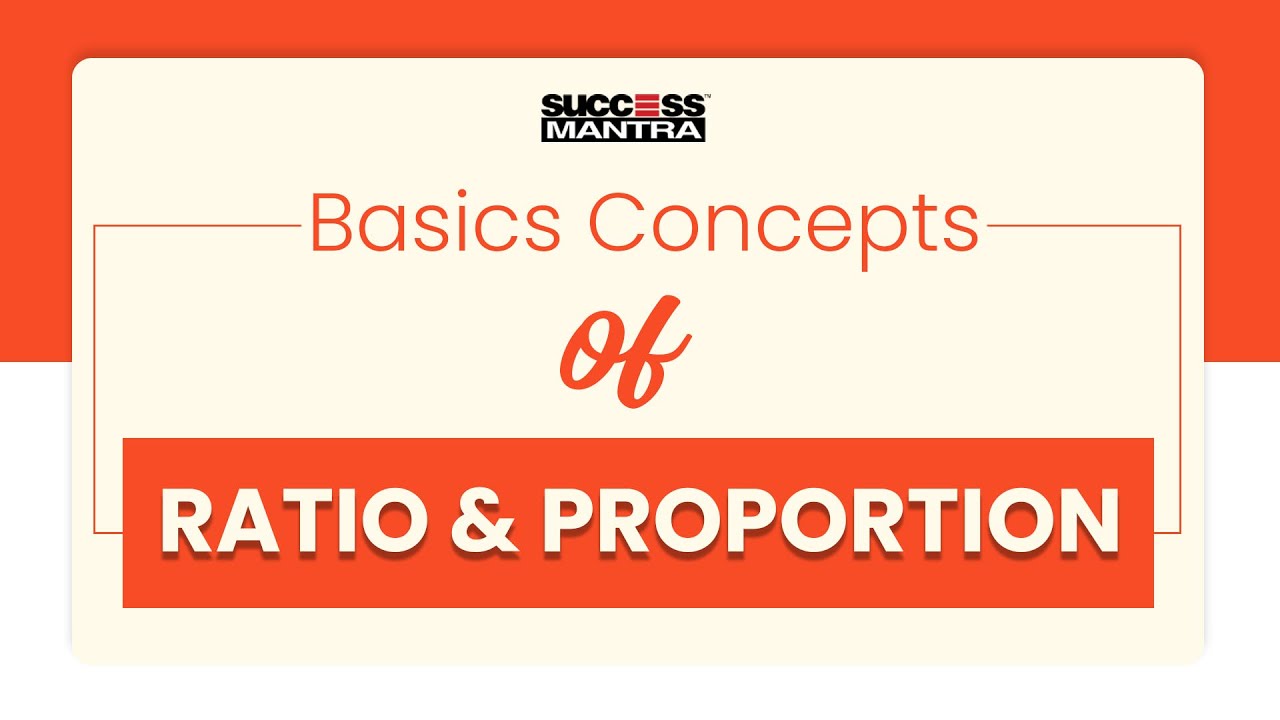 Basic Concept of Ratio & Proportion by Gaurav sir - YouTube
