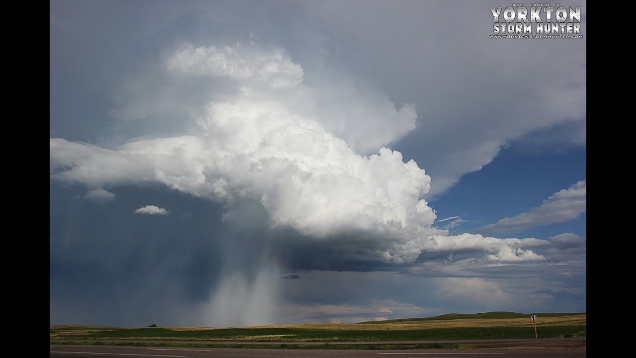 Storm Chasing Highlights of June 7 (SW side of Sk) - YouTube