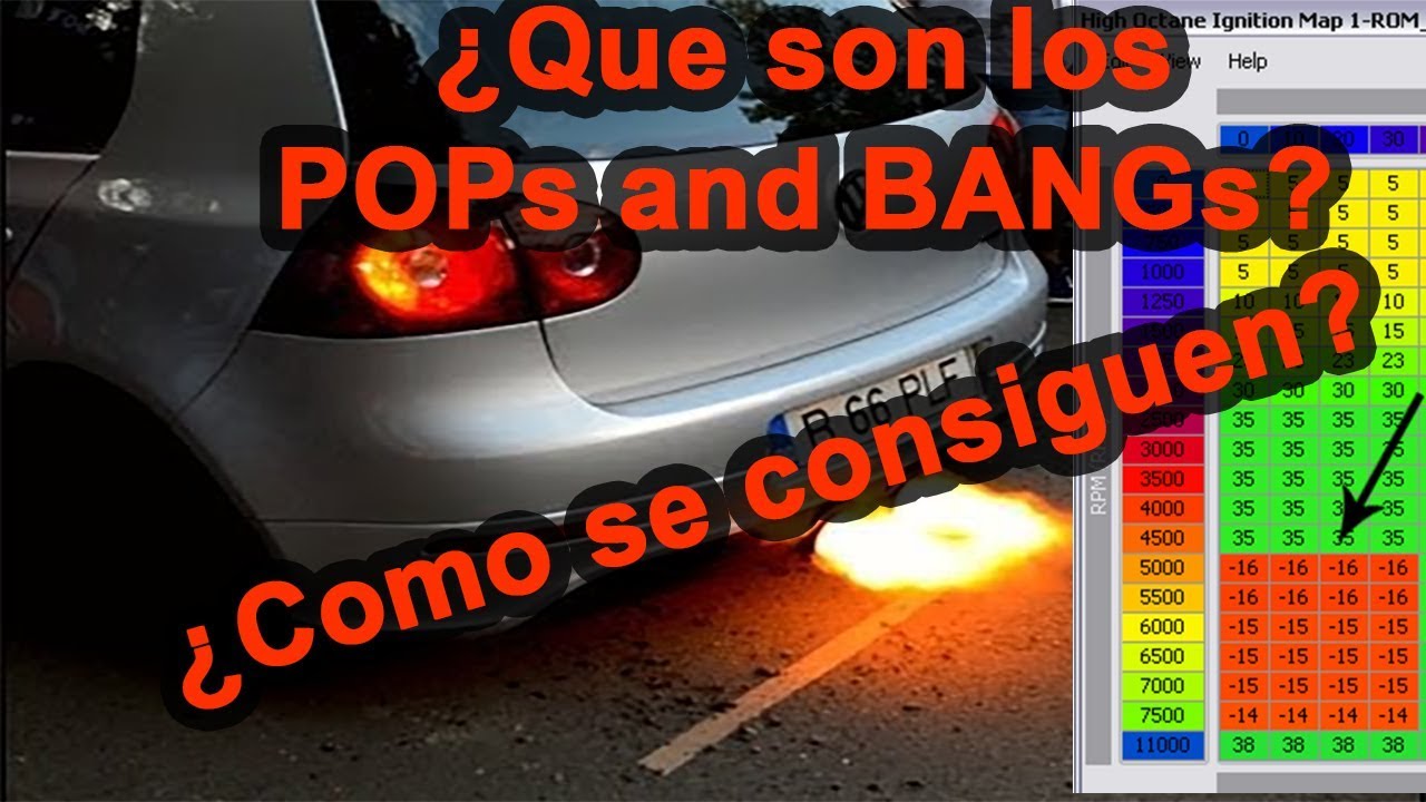Pops and Bangs para Todos | ¿Dañan el vehiculo? | Autos aspirados y ...