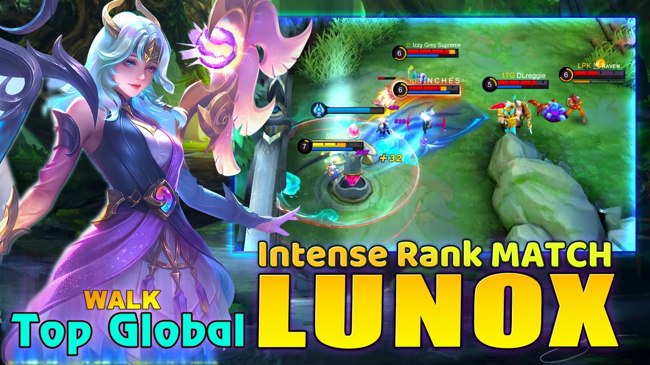 Lunox Intense In Rank Gameplay! Top Global Lunox by WALK ~ Mobile ...