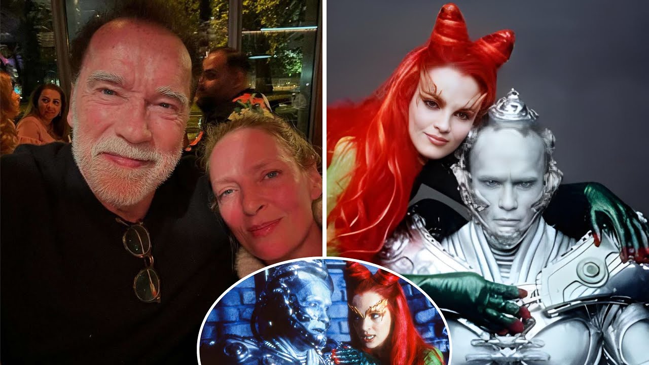 Arnold Schwarzenegger and Uma Thurman Reunite: ‘Freeze and Ivy, Back ...