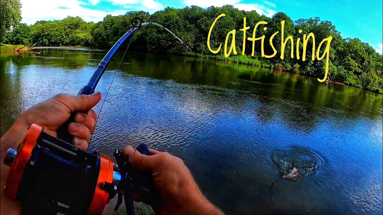 Catfishing with the kids (kid catches fish) Muiti species day! - YouTube