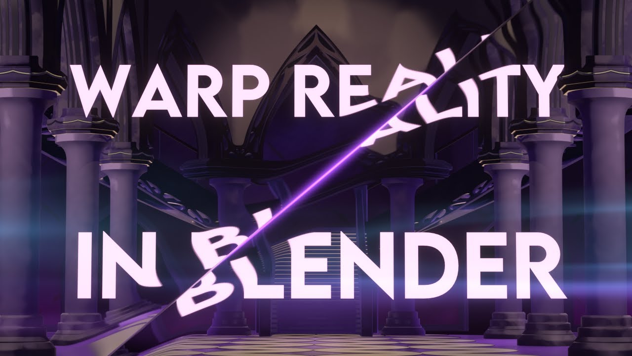 How to Make a Warp Slash Effect in Blender EEVEE (Goo Engine Tutorial ...