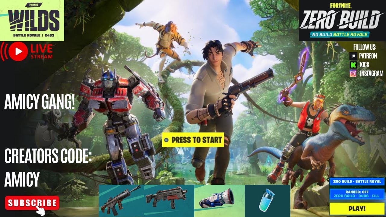 They don't want us to be great! Fortnite No build Battle Royale ...