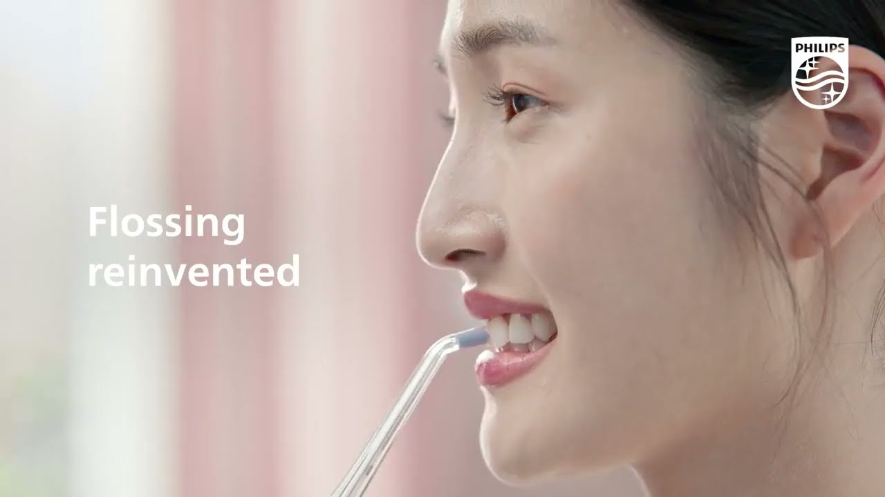 Philips Sonicare Cordless Power Flosser 3000 Oral Irrigator - YouTube