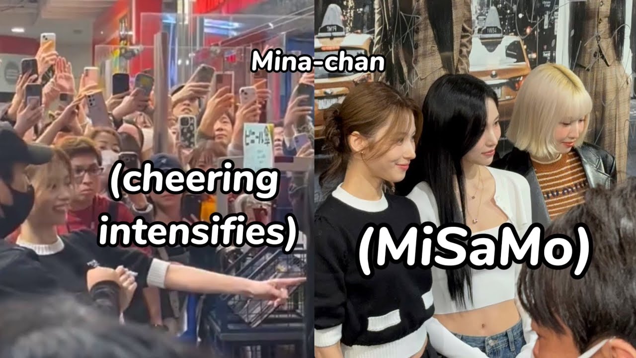 misamo being the *main event* on surprise visit at tower records in ...