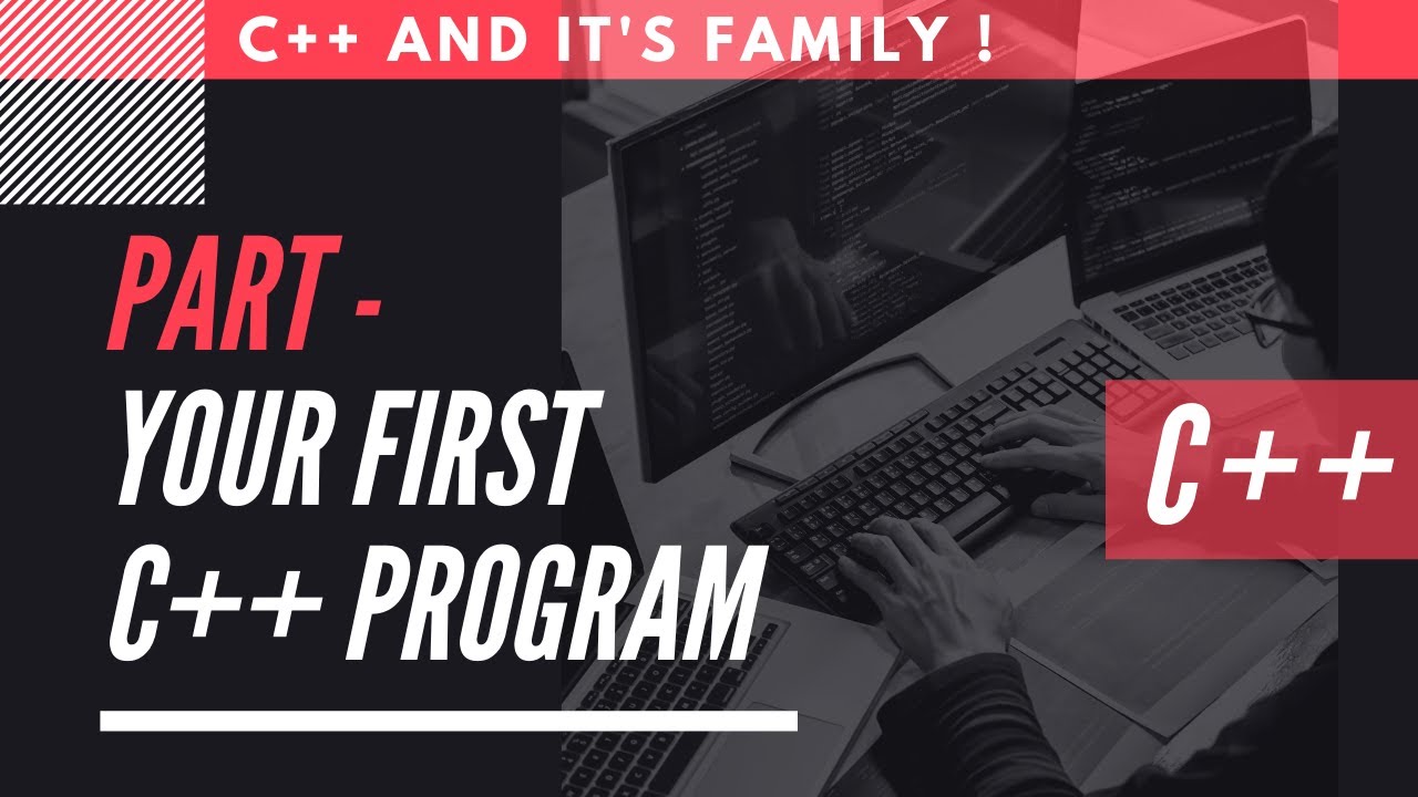(6/7) My first C++ program | - YouTube