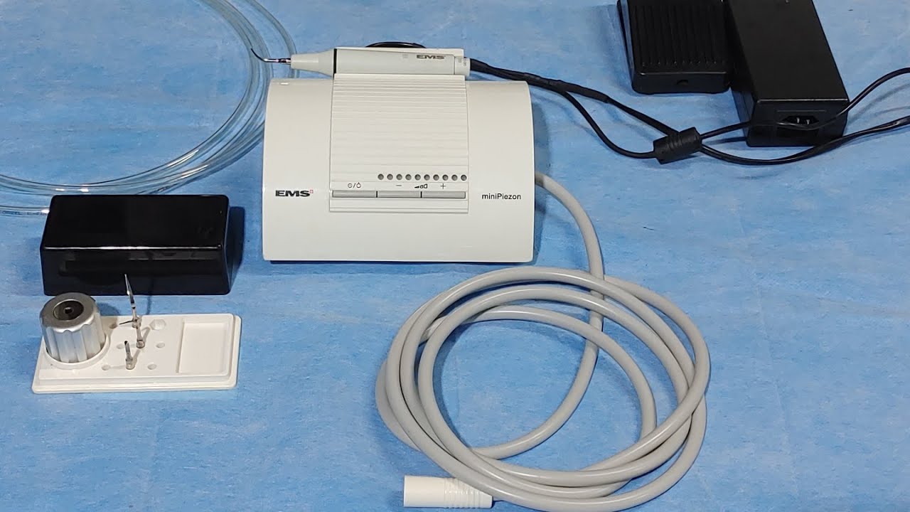 EMS Mini Piezon Dental Ultrasonic Scaler - YouTube