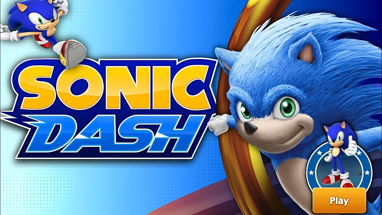 SONIC DASH SPEED RUN ... - YouTube