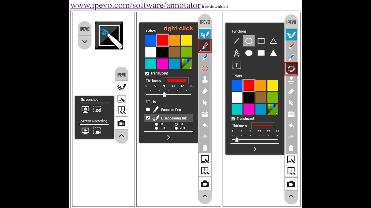 ipevo 免費的 PC screen annotator 示範 - YouTube