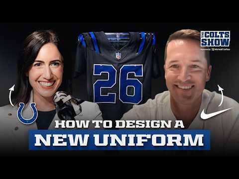 Inside Colts' NEW UNIFORMS with Kalen Jackson & Nike's Ryan Airhart | The Colts Show | NFL | Podcast