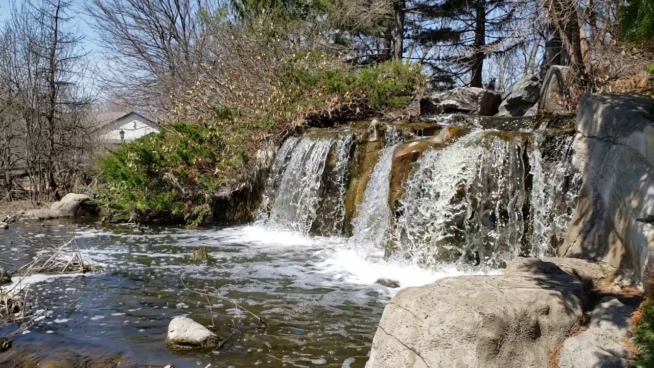 Waterfall at Lake Katherine - YouTube