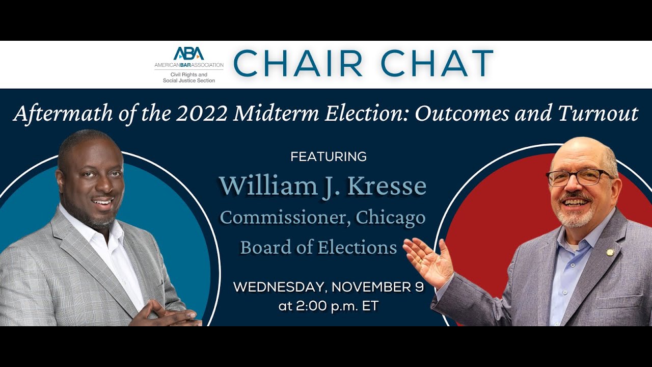 Aftermath of the 2022 Midterm Election: Outcomes and Turnout | Chair Chat - YouTube