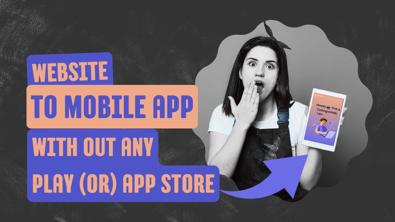 Install PWA on the device (Mobile and laptop) | Step by step | CodingwithRK - YouTube