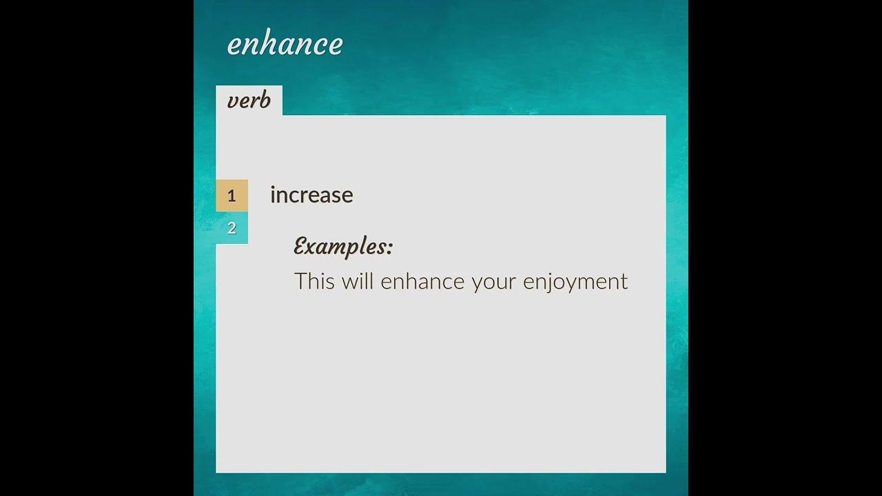 Enhance Meaning Of Enhance YouTube enhance-meaning-of-enhance-youtube