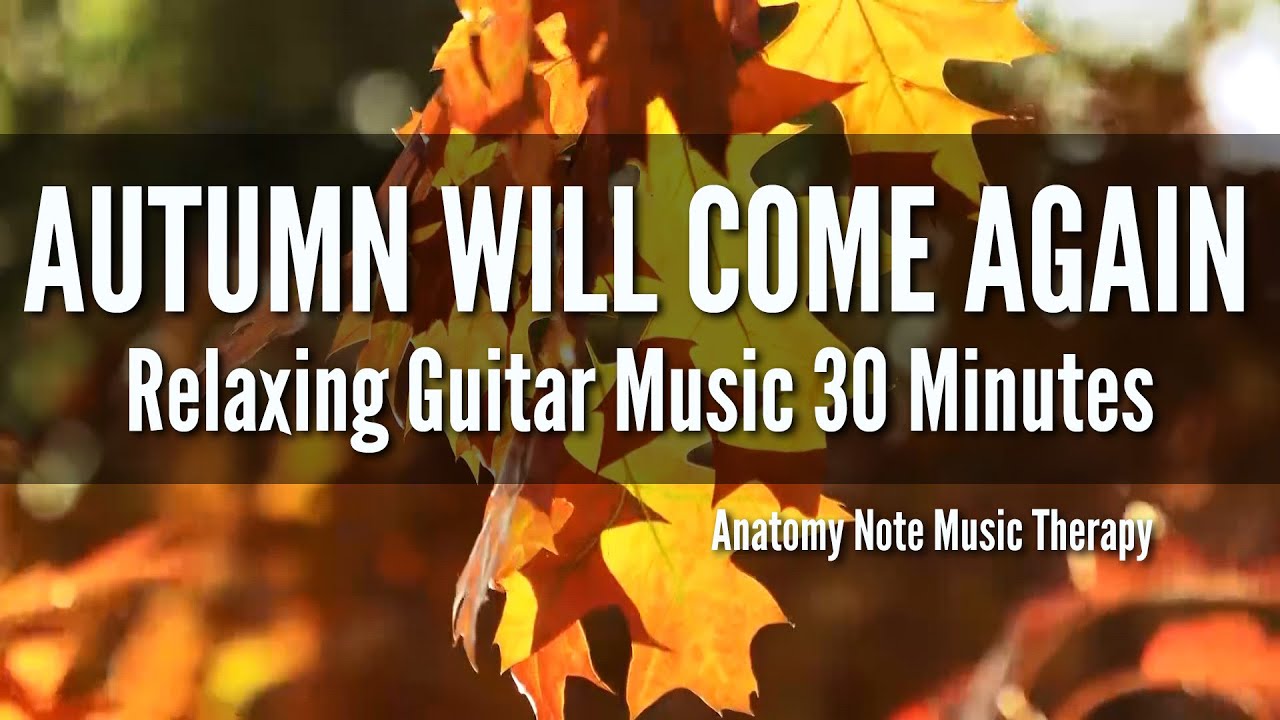 Relaxing Guitar Music 30 Minutes 🎸 | Autumn Fall Yellow Leaf Will Come ...