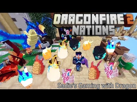 where to find *18* dragon eggs! DRAGONFIRE 2 NATIONS (bedrock edition ...