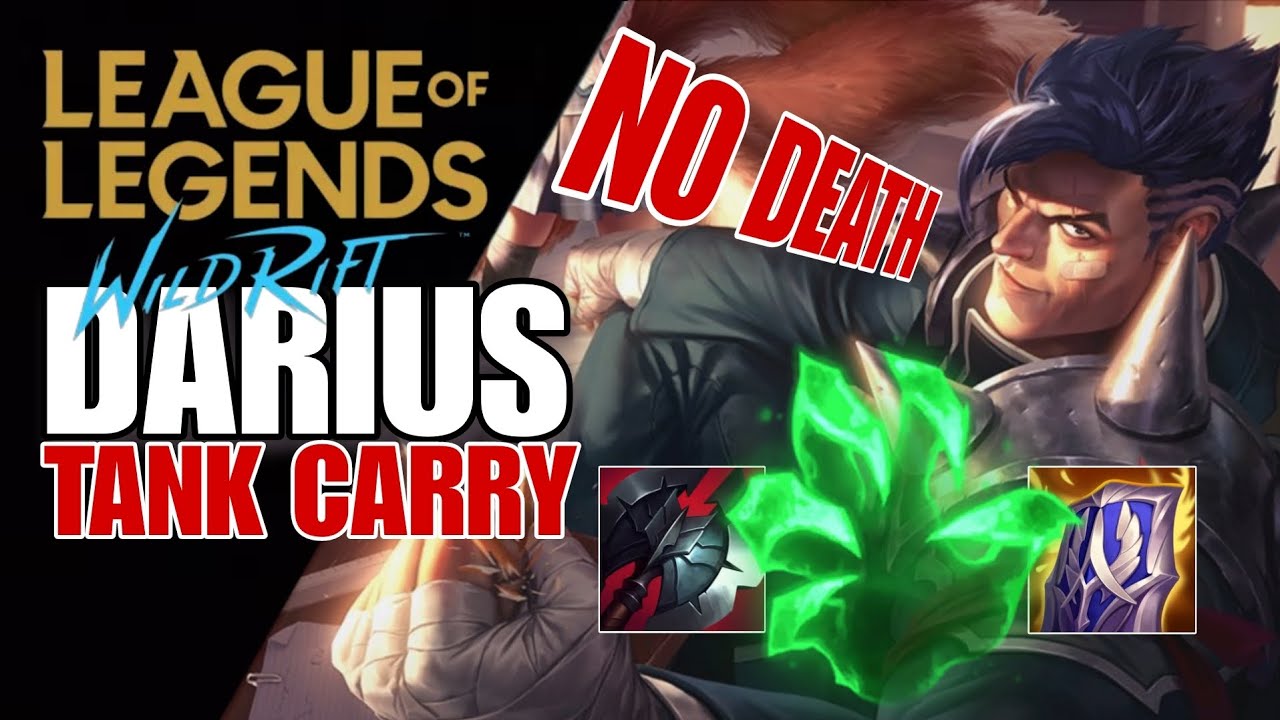 WILD RIFT: ( SEASON 10 ) DARIUS IMMORTAL AD TANK - YouTube
