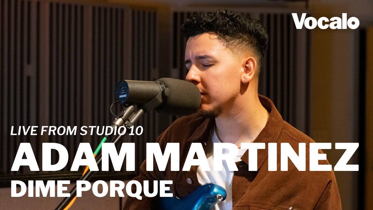 Adam Martinez, "Dime Porque" | Live From Studio 10 - YouTube