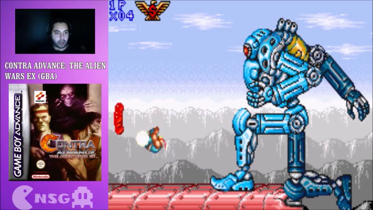 [NSG LIVE] Contra Series: Contra Advance The Alien Wars EX (GBA) - Part ...