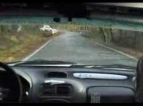 Rally Crash mg ZR 160 - YouTube