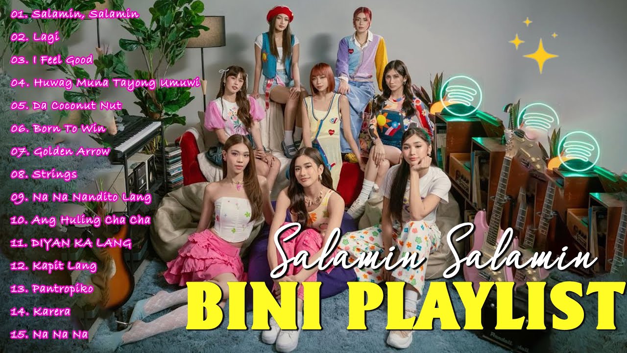 BINI Lyric Video Playlist ~Complete Songs - YouTube