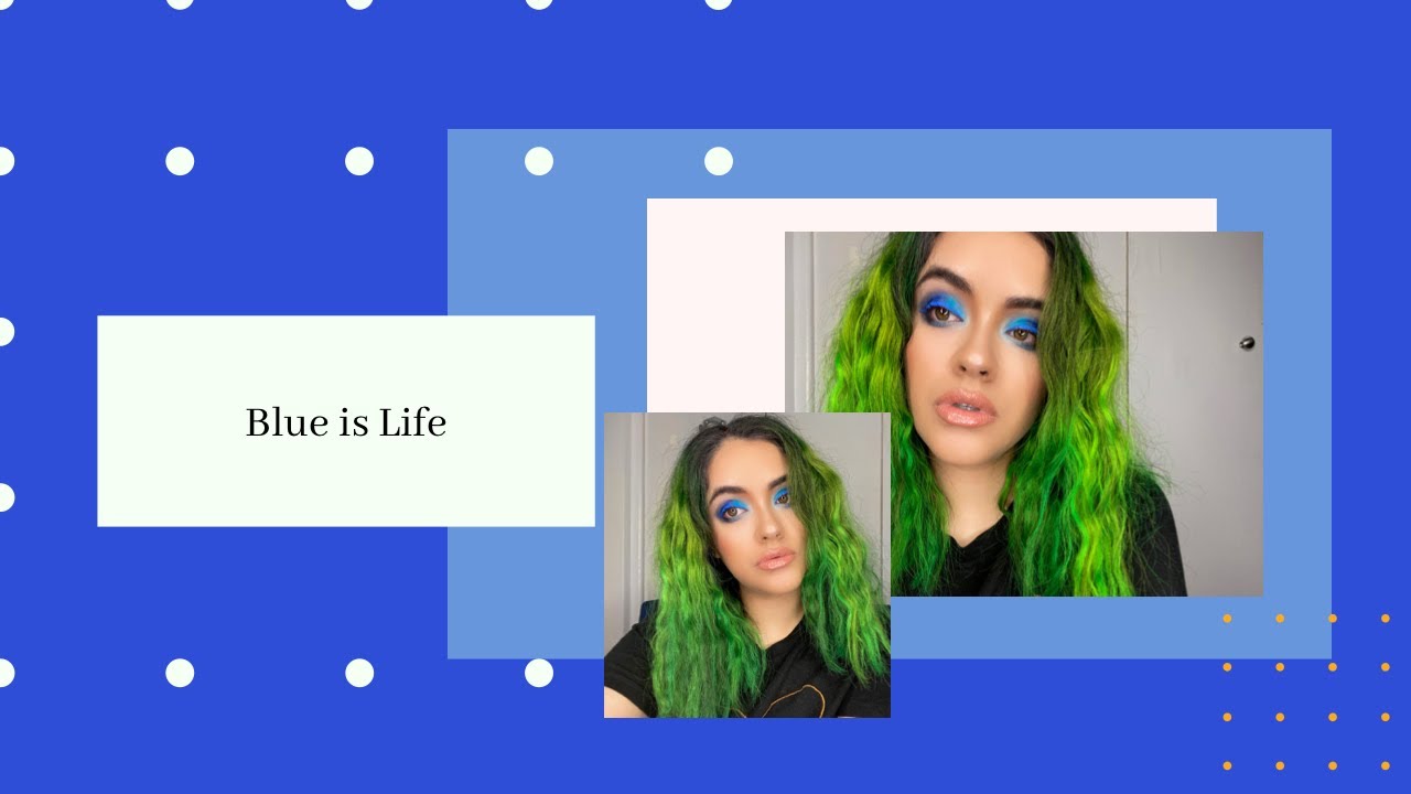 Blue Eyeshadow Tutorial Youtube
